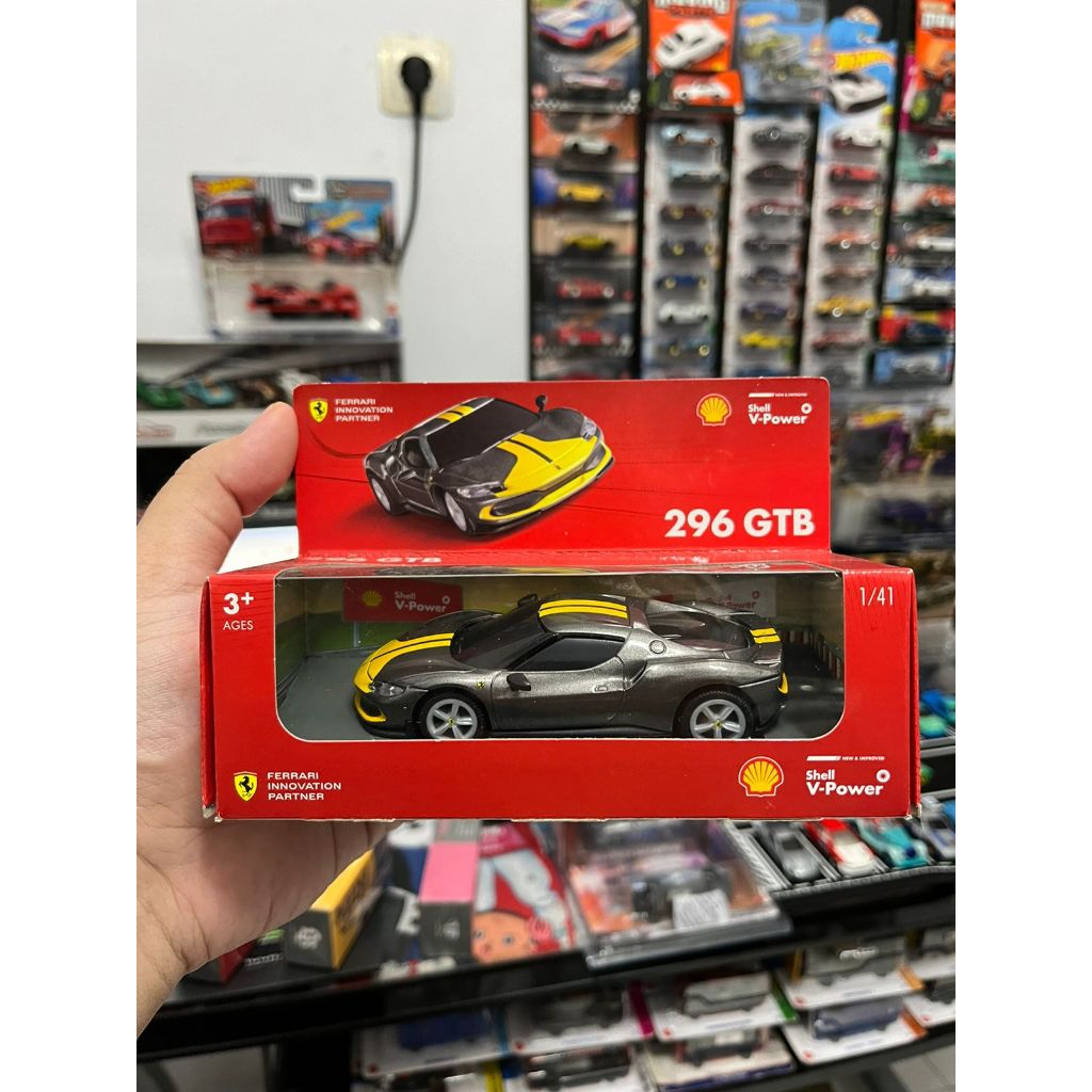Jual Shell Official Merchandise - Ferrari 296GTB 1/41 | Shopee Indonesia