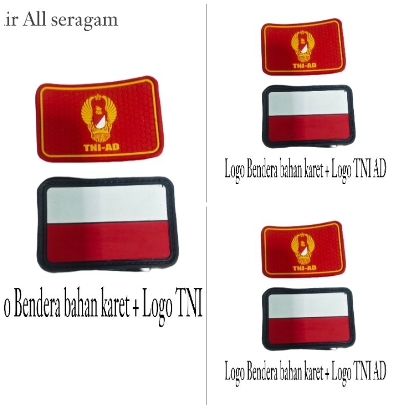 Jual Patch ruber logo tempel /bisa lepas pasang Bisa Untuk topi jaket ...