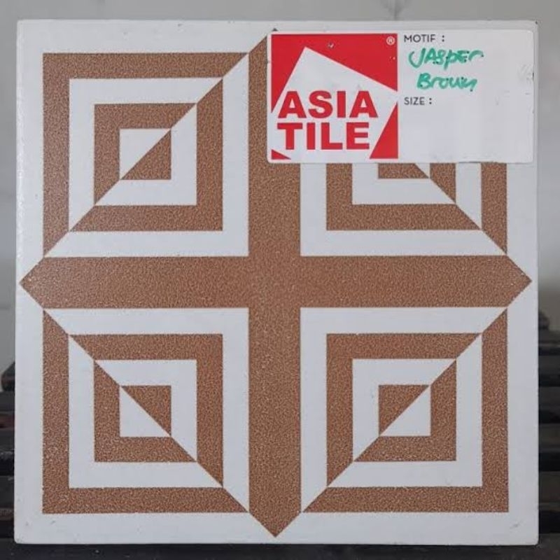 Jual keramik 20x20 keramik ukuran 20x20 matt kesat jasper brown asia ...