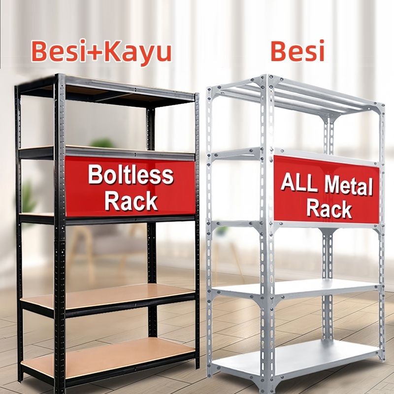 Jual 120*40*200cm Rak Besi / Rak Besi Siku / Rak Susun / Rak Besi Siku ...