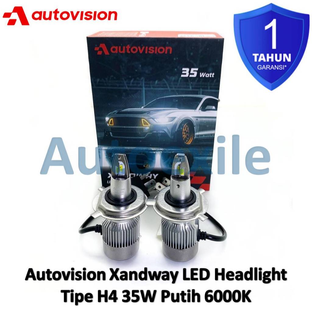 Jual Autovision XANDWAY LED H4 High Low Putih 6000K Lampu Mobil APV ...