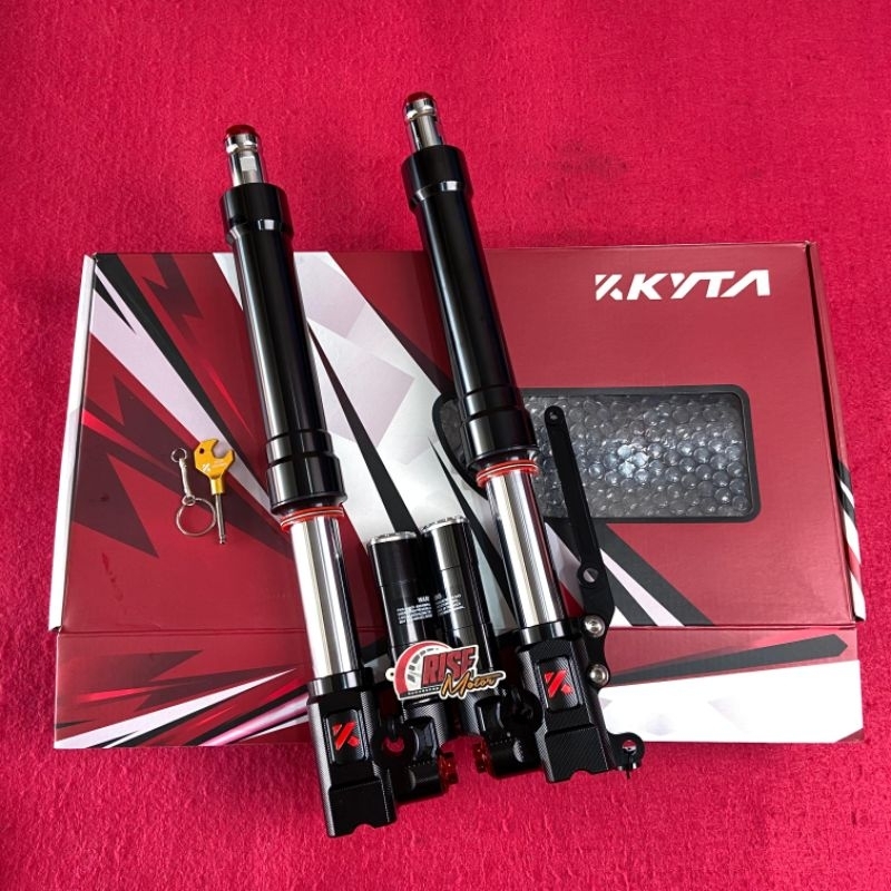 Jual SHOCK DEPAN UPSIDE DOWN KTC KYTA VARIO 150 UDF 05 HITAM | Shopee ...