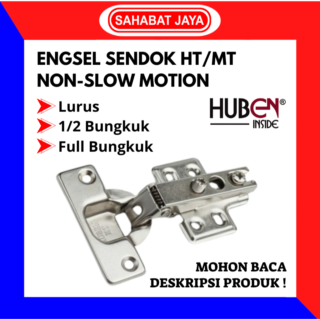 Jual HUBEN ENGSEL SENDOK PINTU LEMARI HINGES DIAMETER 35 HT/MT | Shopee ...