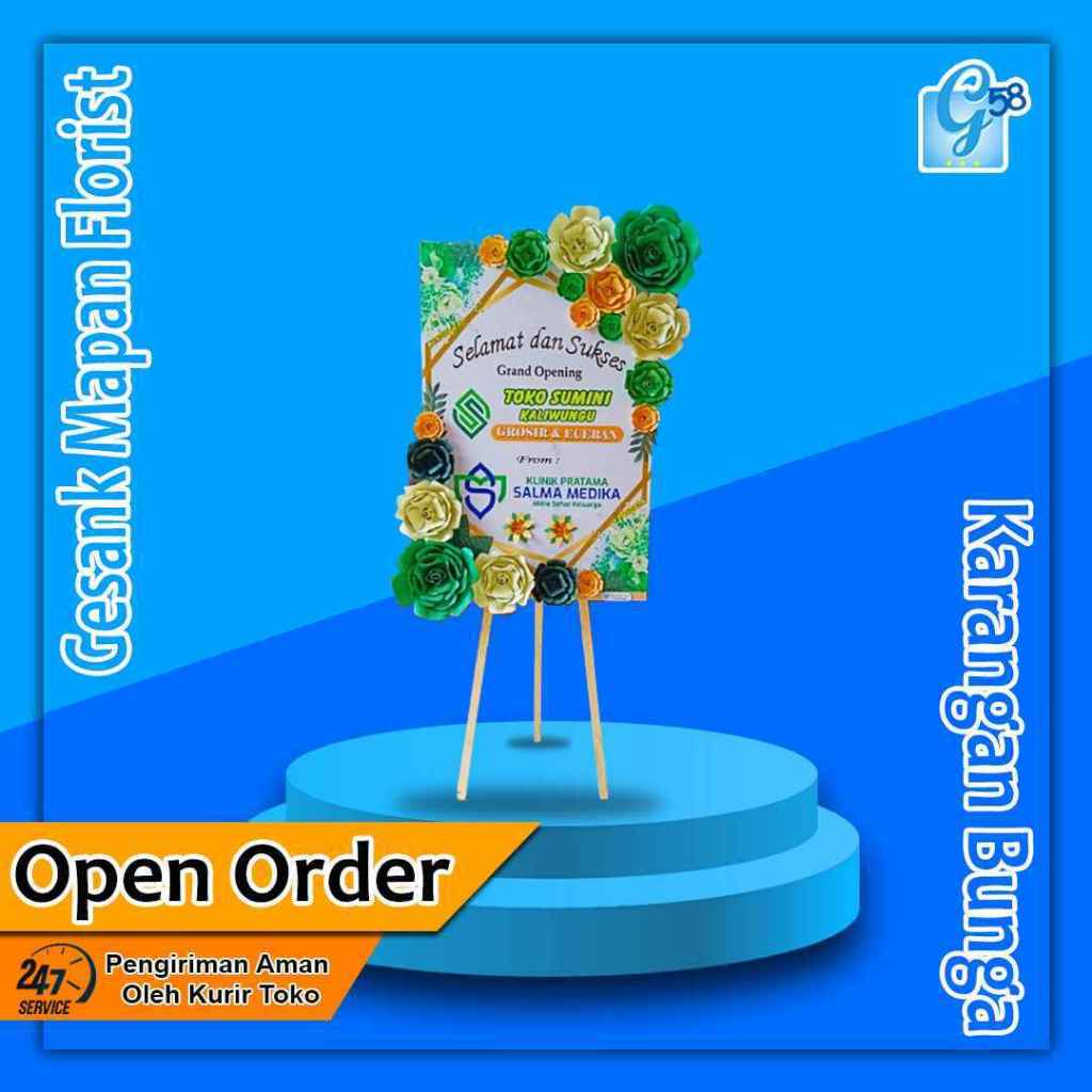 Jual Papper Flower Ucapan Selamat, Wedding, Grand Opening Kudus ...