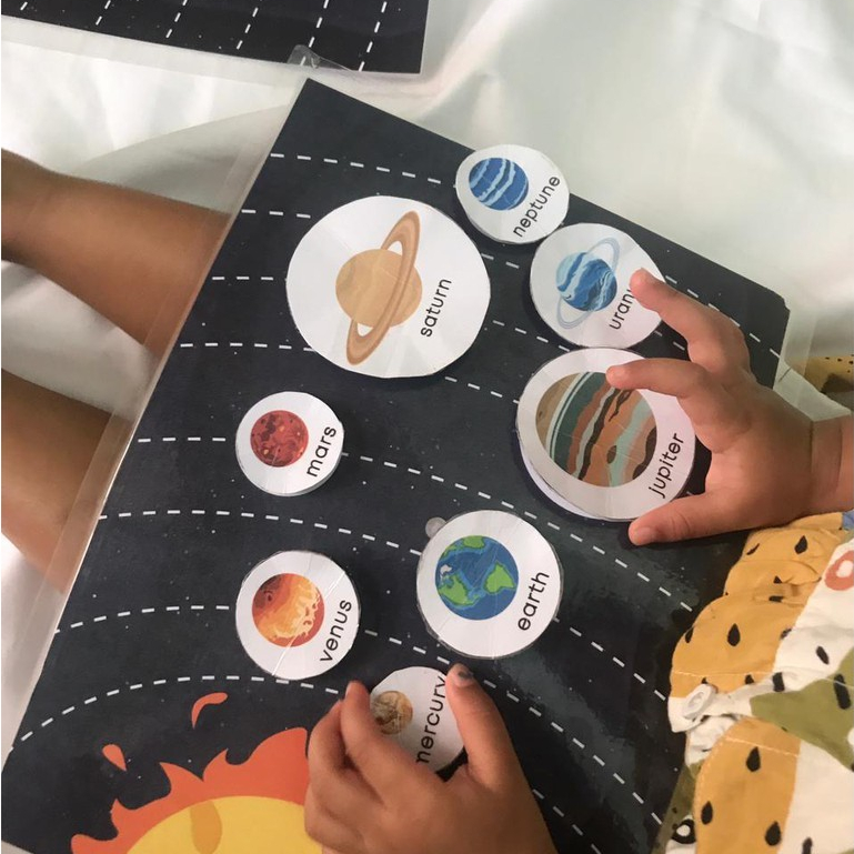 Jual Mainan Edukasi Anak - Montessori Planet (Solar System Montessori ...