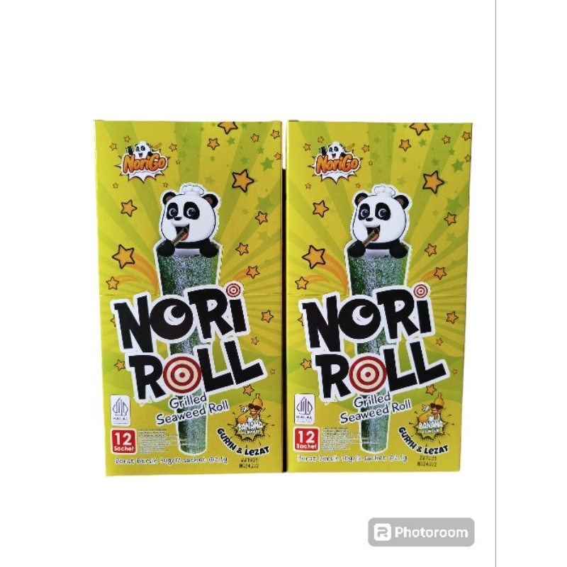 Jual nori roll rumput laut panggang norigo isi 12 pcs | Shopee Indonesia
