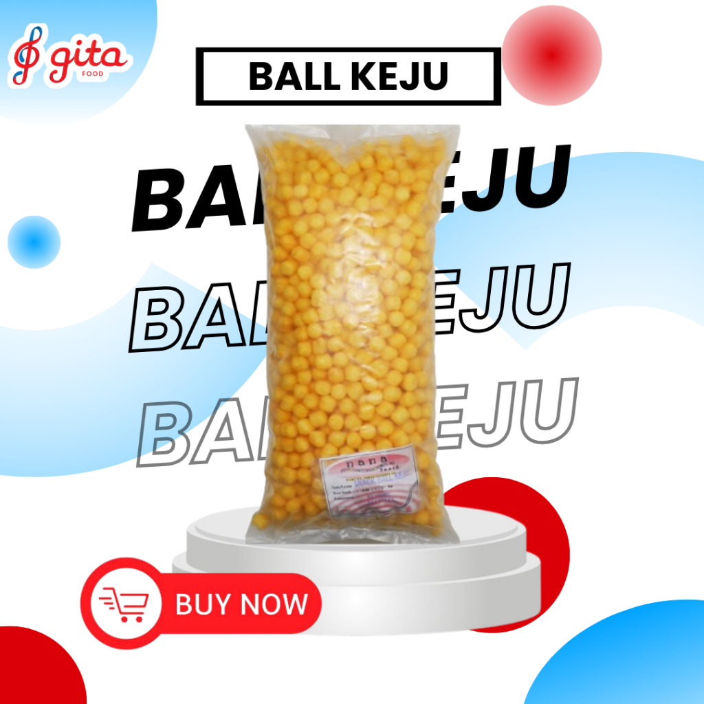 Jual Los Snack Ball Keju Kemasan [1kg] | Shopee Indonesia