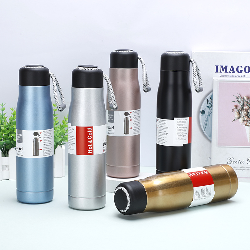 Jual Termos Botol Air Minum Stainless Doff Termos Polos Logo Heenor ...
