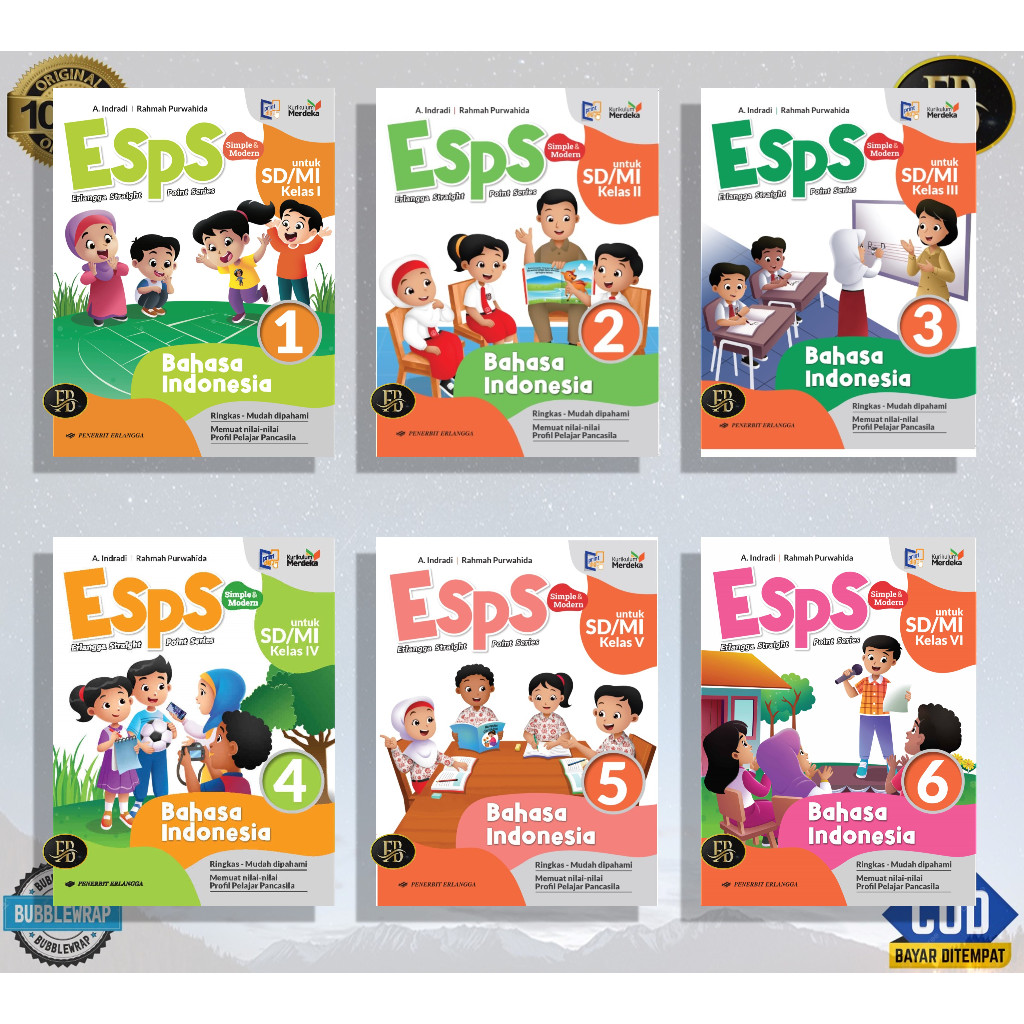 Jual ESPS BAHASA INDONESIA KELAS 1, 2, 3, 4, 5, 6 KURIKULUM MERDEKA | Shopee Indonesia