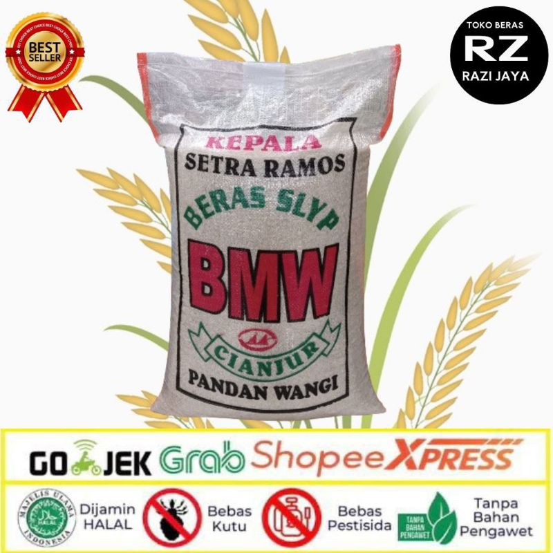 Jual BERAS BMW CIANJUR 25kg | Shopee Indonesia