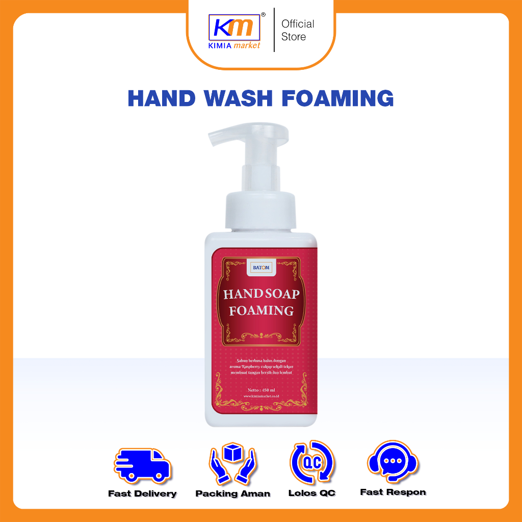 Jual Hand Wash / Sabun Cuci Tangan Foaming wangi Raspberry Sugar 450ml ...
