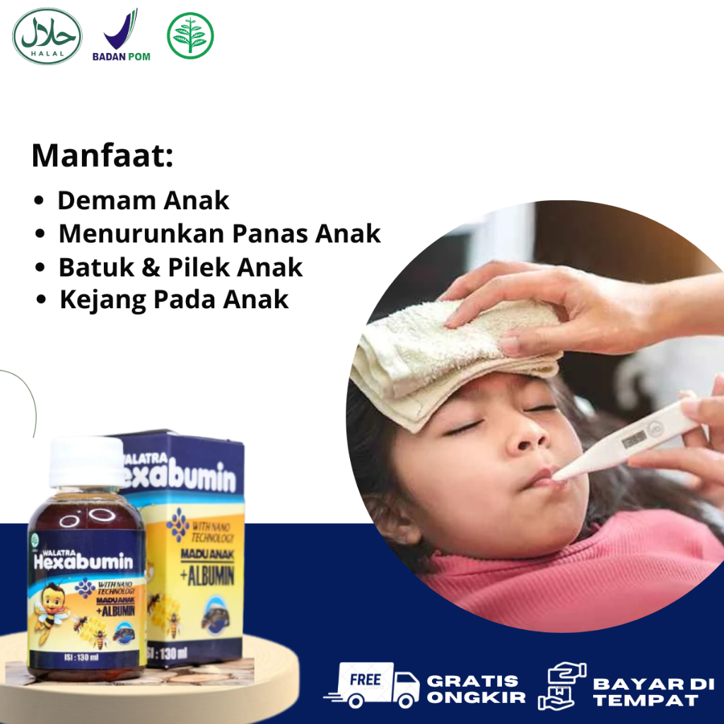 Jual Obat Demam Anak, Penurun Panas Anak, Demam Berdarah, DBD, Kejang ...