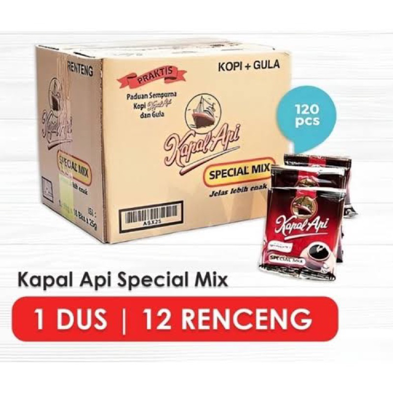 Jual KOPI SPECIAL MIX 1 KARDUS ISI 12 RENCENG | Shopee Indonesia