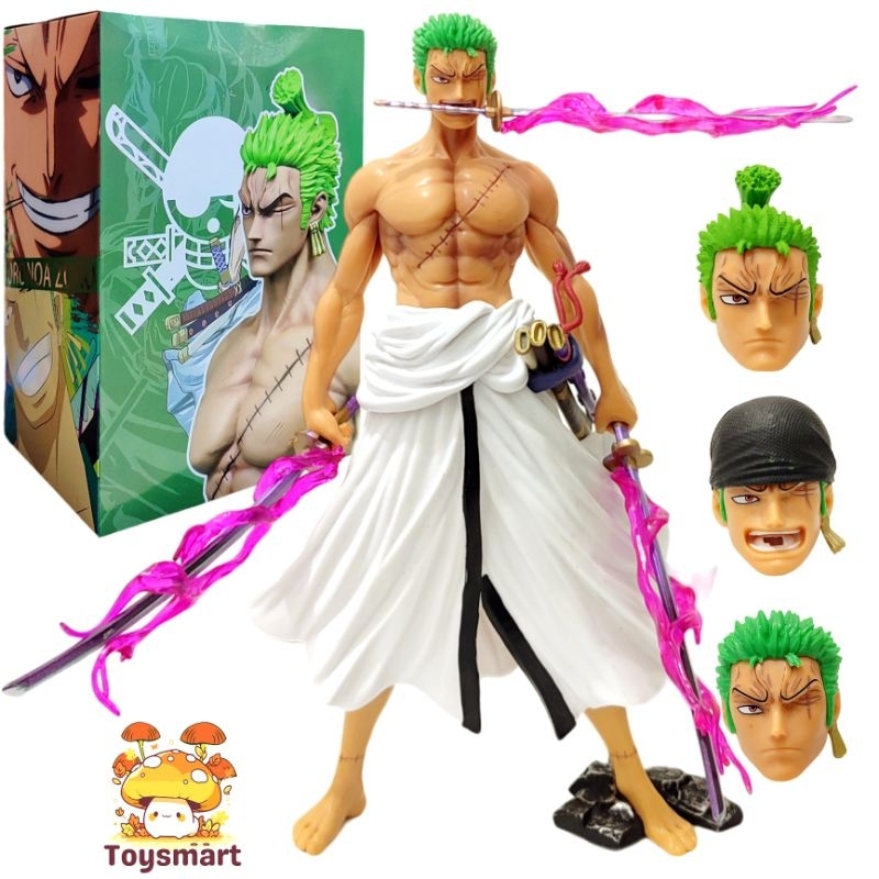 Jual Figure Rorona Zoro 4 kepala Figure rorona zoro Arc figure one ...