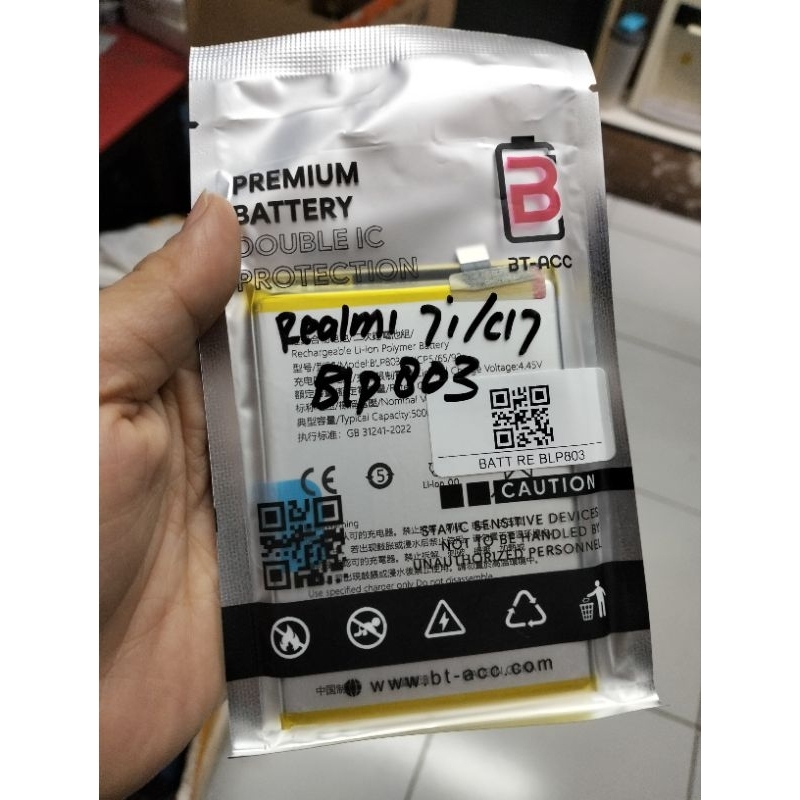 Jual Batre Batrai Baterai Batrei Battere Realme 7i Realme C17 Blp 803 ...