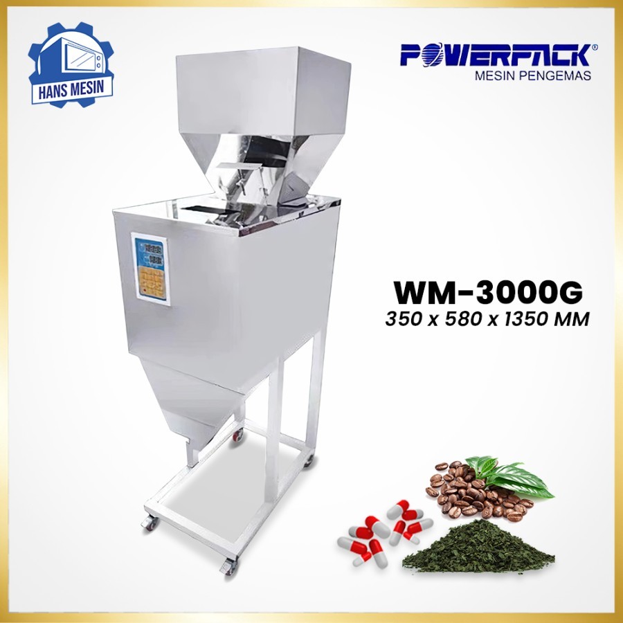 Jual Particle Weighing Filling Machine POWERPACK WM-3000G WM3000G ...