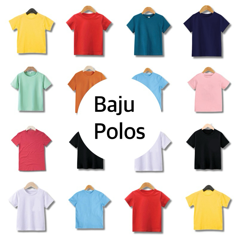 Jual KAOS POLOS LENGAN PENDEK ANAK TERMURAH BAJU ATASAN COWOK CEWEK ... Jual KAOS POLOS LENGAN PENDEK ANAK TERMURAH BAJU ATASAN COWOK CEWEK ...