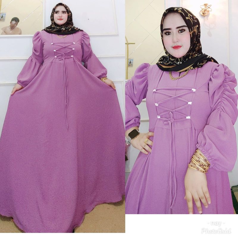 Jual GAMIS OLIVIA ADA 2 UKURAN JOMBO DAN SETANDAR | Shopee Indonesia