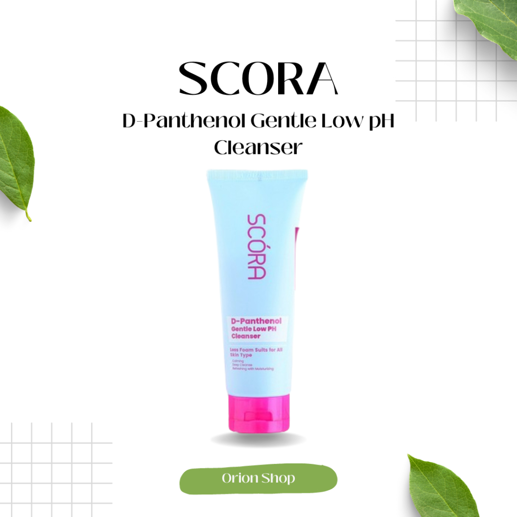 Jual [NEW!] SCORA D-Panthenol Gentle Low pH Cleanser Sabun Cuci Muka ...