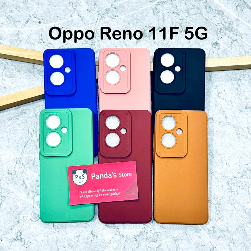 Jual Softcase Pro Camera Oppo Reno 11F 5G Candy Case Full Color 3D Silikon TPU | Shopee Indonesia