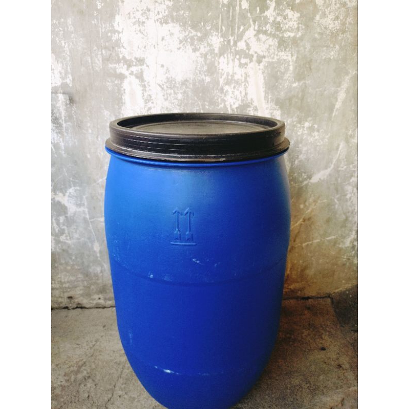 Jual Tempatsampah plastik biru/tong plastik ukuran 120L Bekas super ...