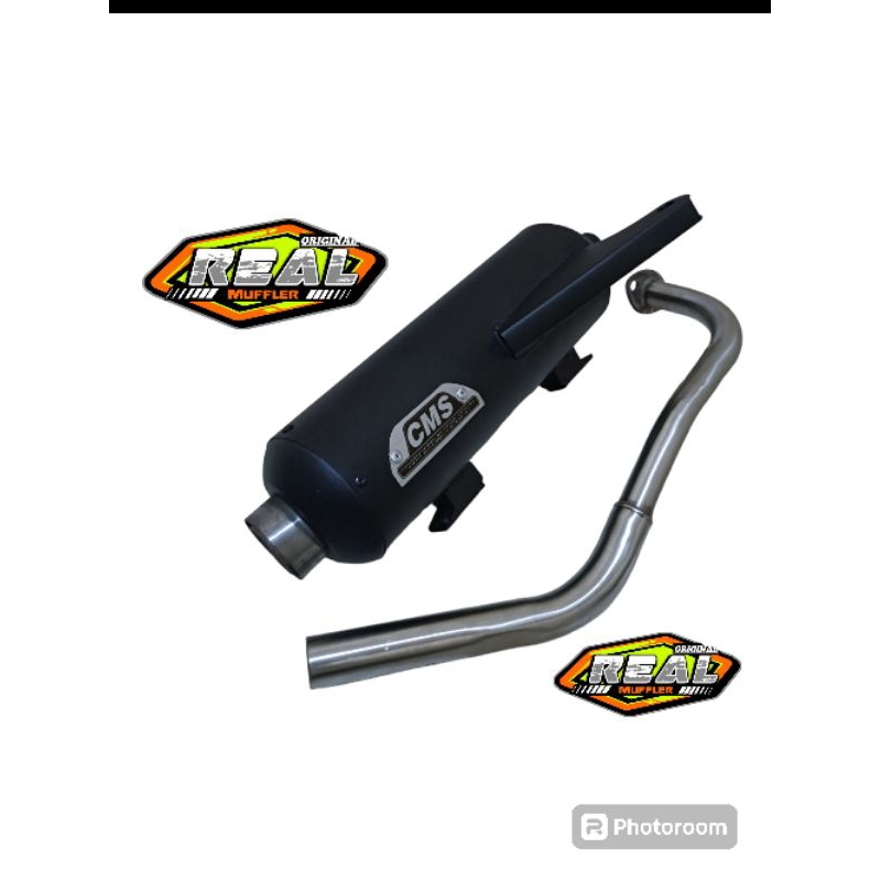 Jual knalpot motor copy CMZ tsugigi standar racing all matic beat ...