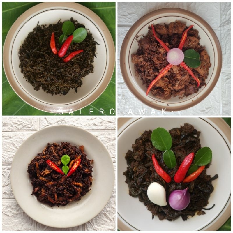 Jual SALERO AWAK oleh oleh makanan randang rendang sayur vegan ...