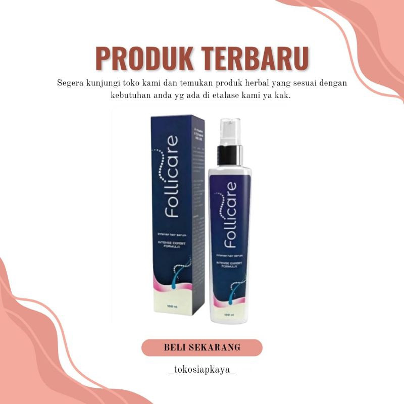 Jual FOLLICARE Asli Hair Serum Penumbuh Rambut Atasi Kebotakan Dan ...