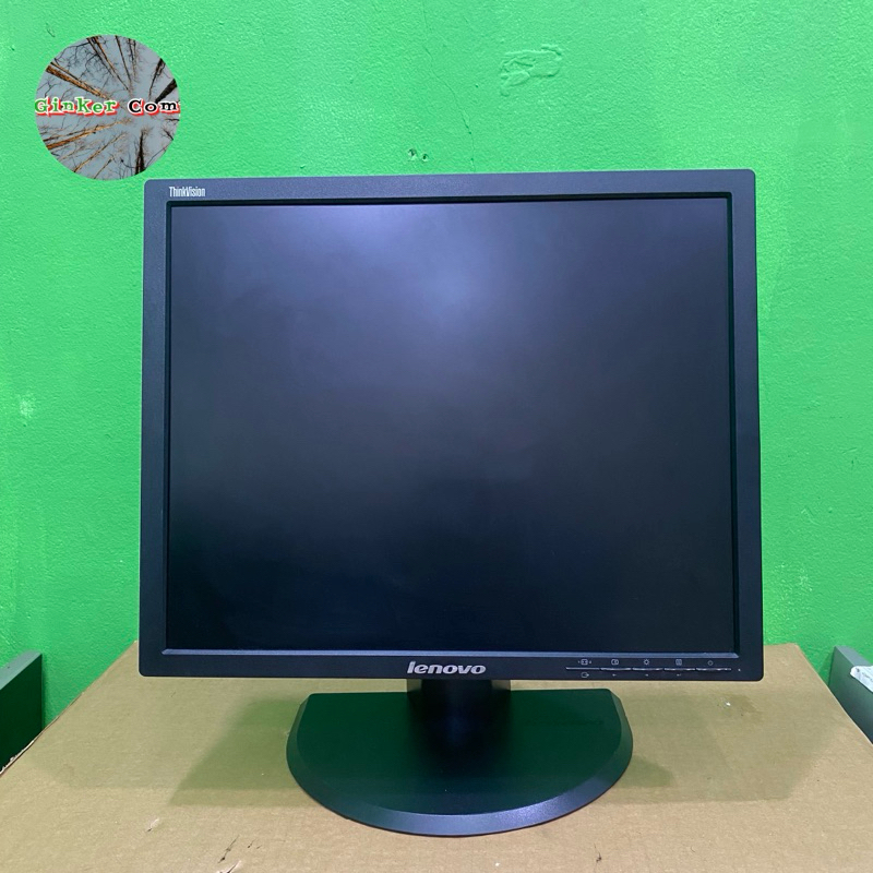 Jual monitor lenovo thinkvision 19 inch kotak | Shopee Indonesia