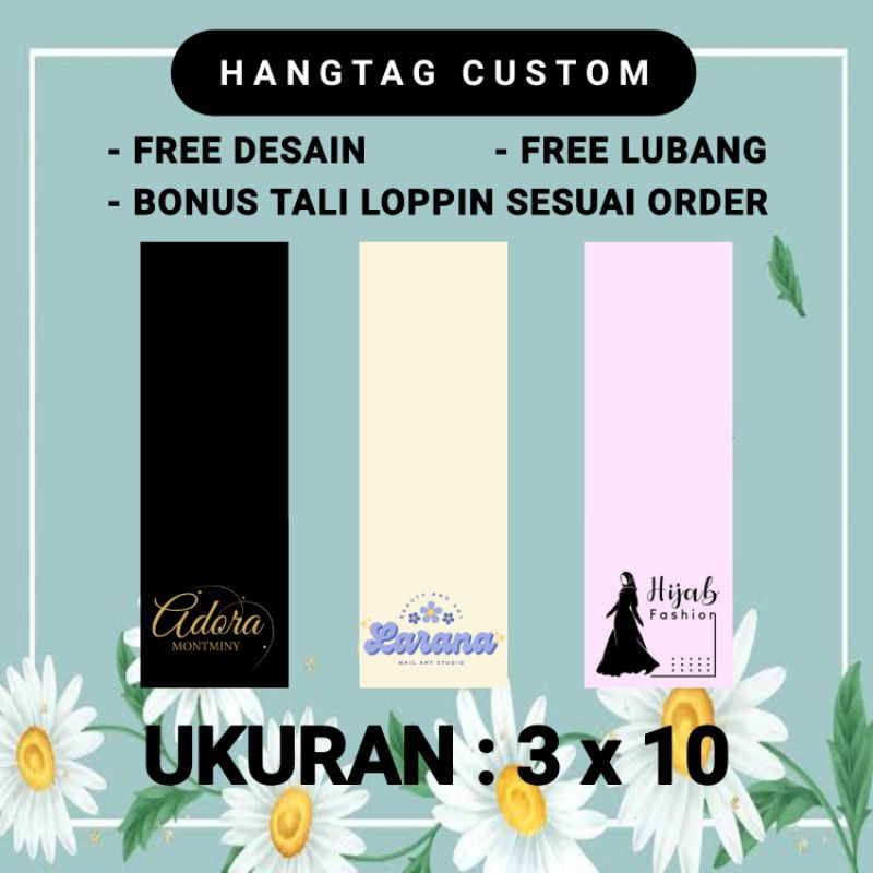 Jual Label TAG / HANGTAG/ Label Produk Custom | Shopee Indonesia