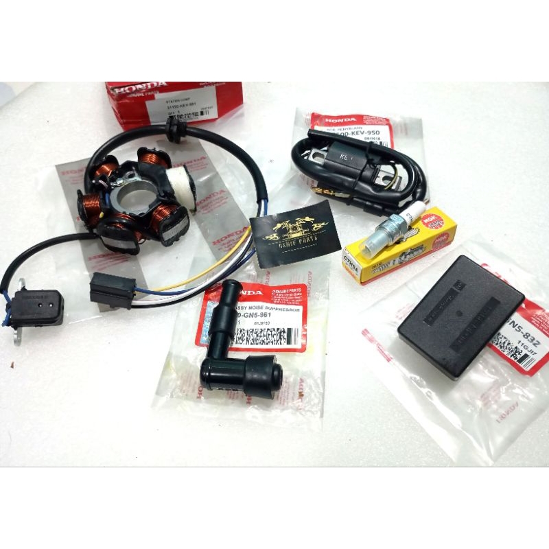 Jual Paket Pengapian Spull spul Assy set Honda Supra X Supra fit new ...