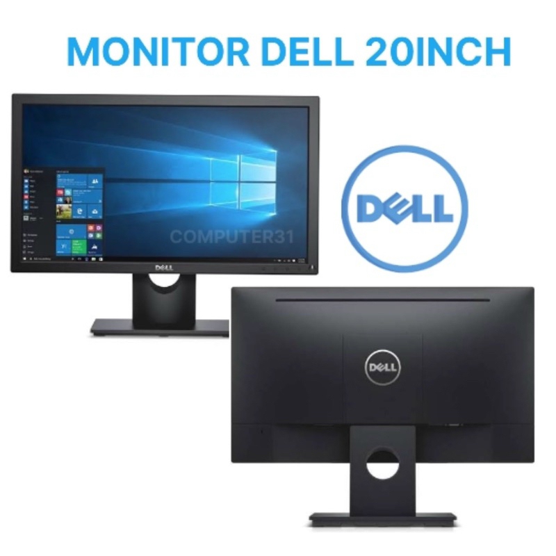 Jual MONITOR DELL E2016H 20inch LED | Shopee Indonesia