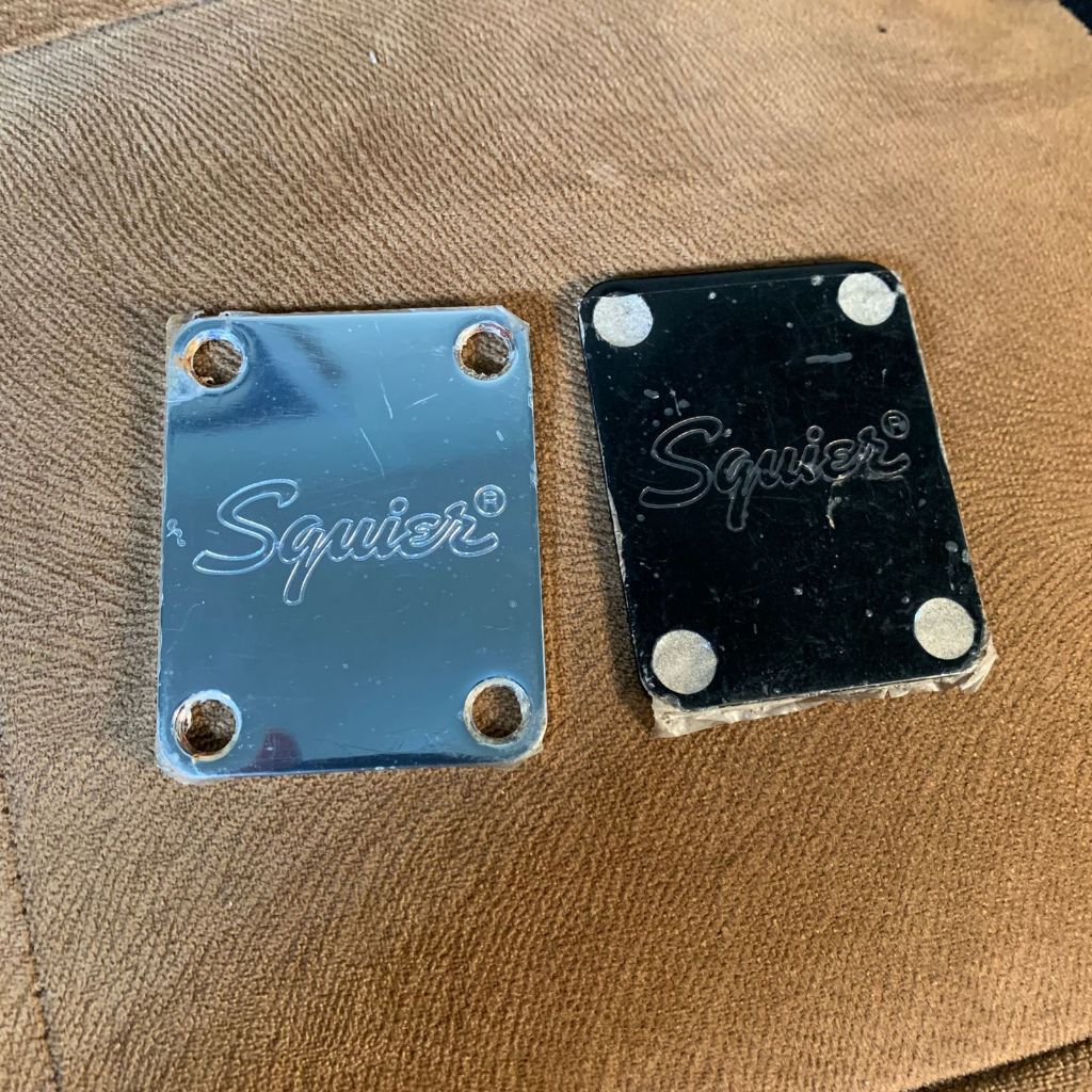 Jual plat neck squier original neck plate squier original | Shopee ...