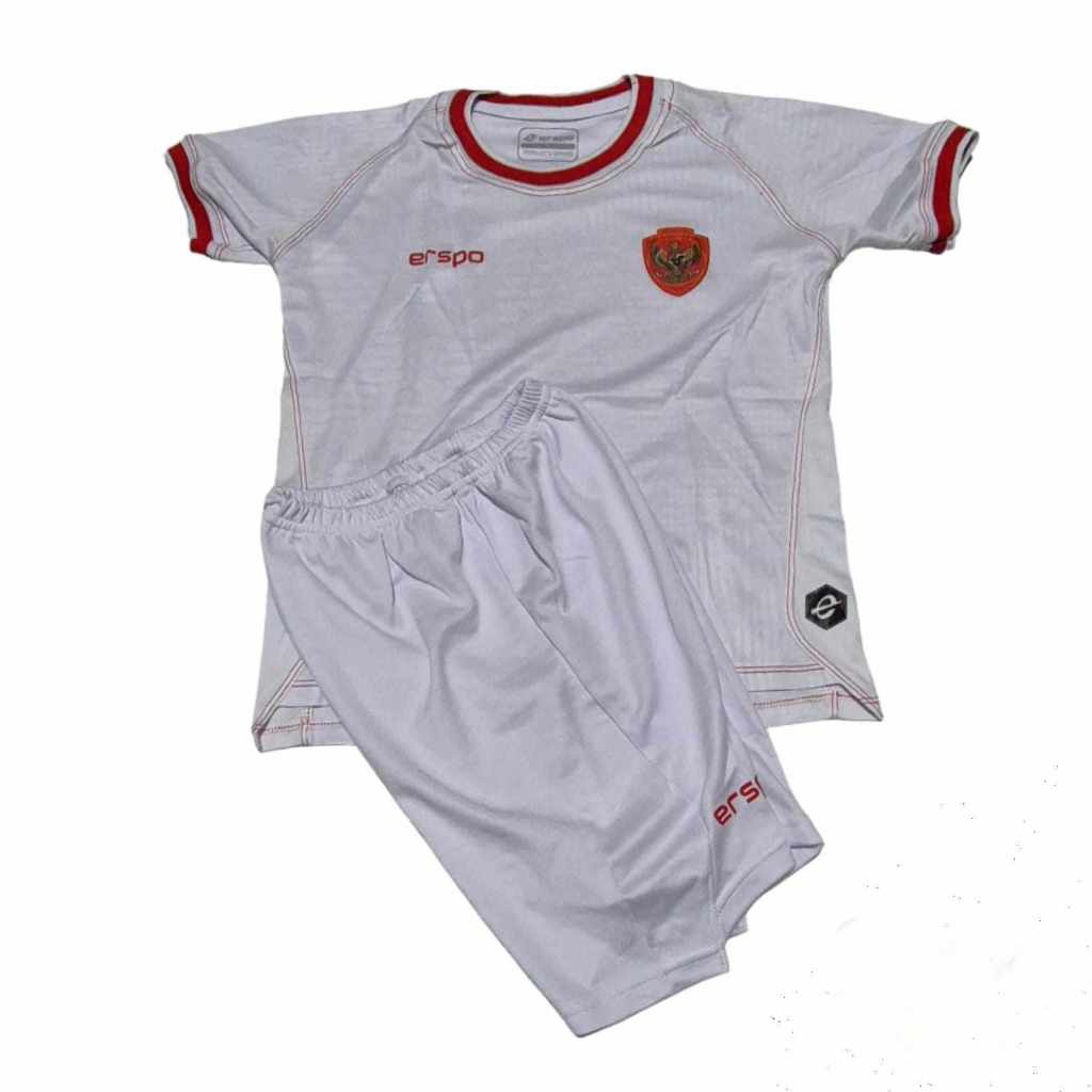 Jual Baju Bola Anak Timnas Indonesia Erspo Putih Terbaru 2024 Grade Original | Shopee Indonesia