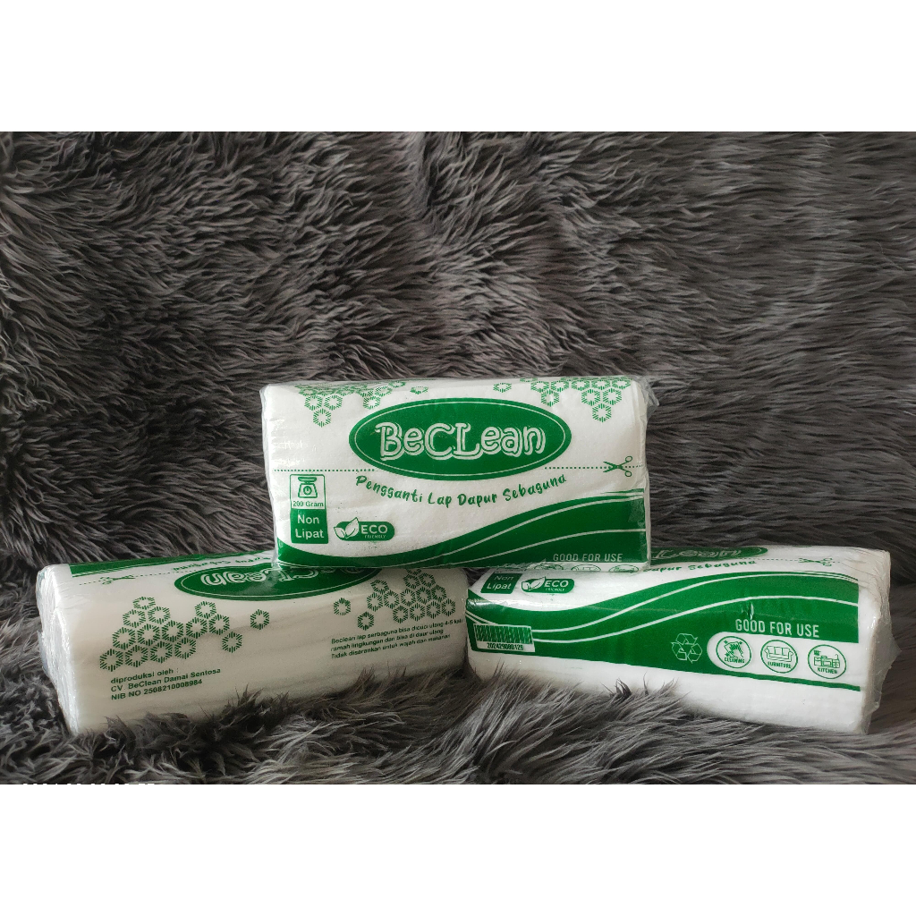 Jual tissue kompor / tisu serbaguna Be clean hijau 200 gram - HARGA 1 PCS | Shopee Indonesia