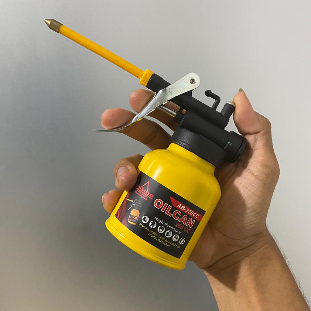 Jual NEW YUKIDO Oli Can / Kaleng Semprotan Oli 250cc Kaleng Tabung ...