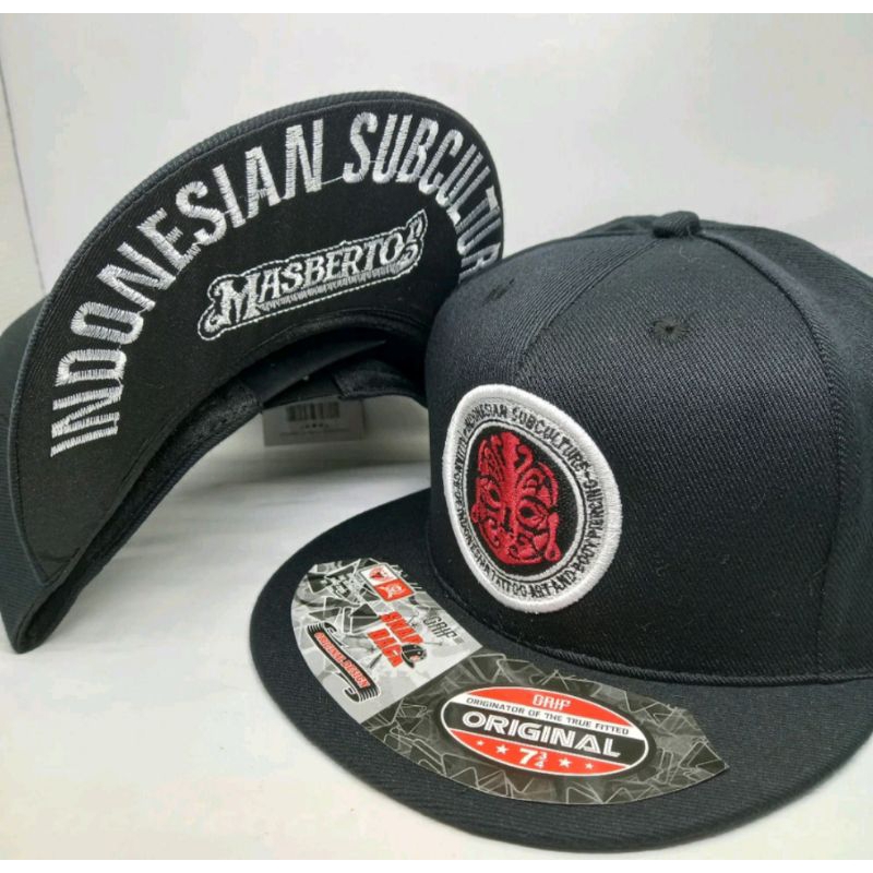 Jual snapback /topi tatto / punk masberto /metal / skater | Shopee ...
