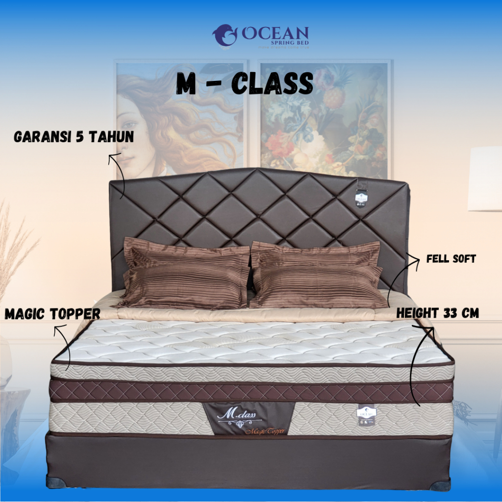 Jual Ocean Spring Bed - M Class | Shopee Indonesia
