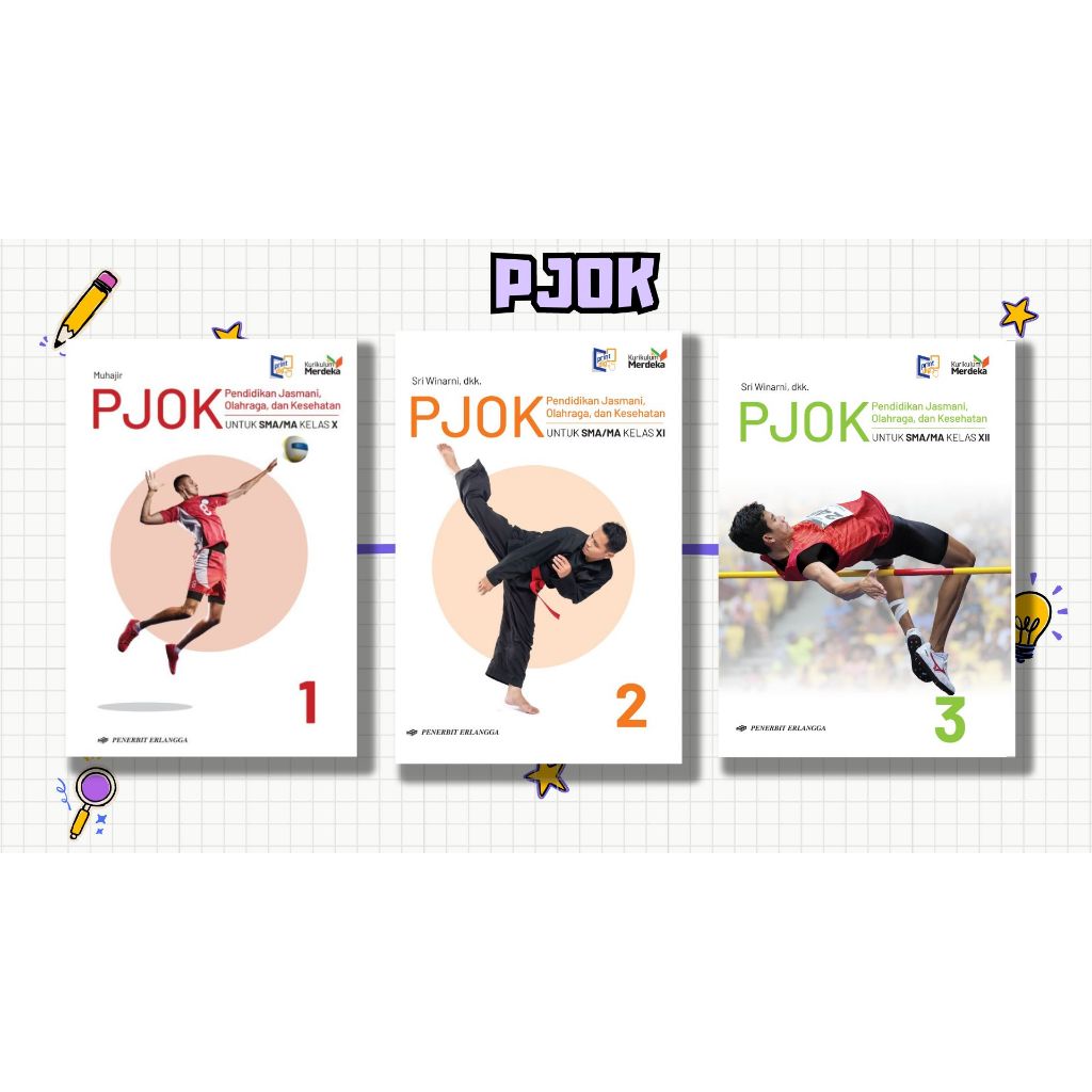 Jual PJOK ERLANGGA SMA KURIKULUM MERDEKA | Shopee Indonesia
