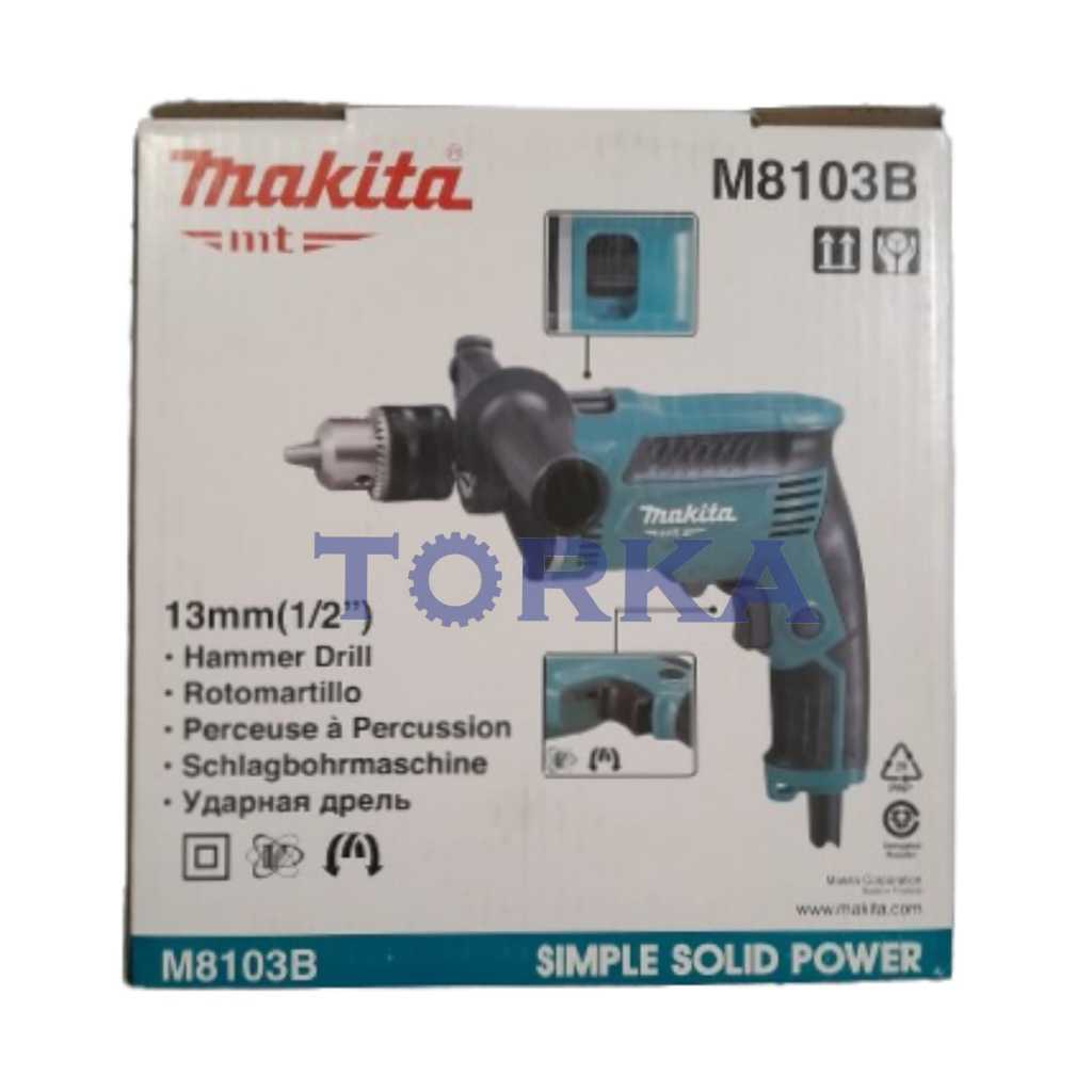 Jual Bor Tangan MAKITA M8103B Bor Listrik Impact Drill 13mm | Shopee ...