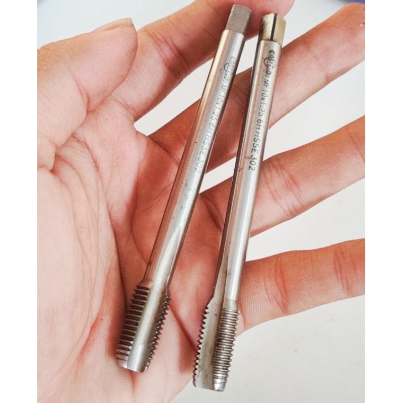 Jual tap baut kunci 14 tap mesin drat lurus M10x1.25 HSS Castillo Second tajam mulus | Shopee ...