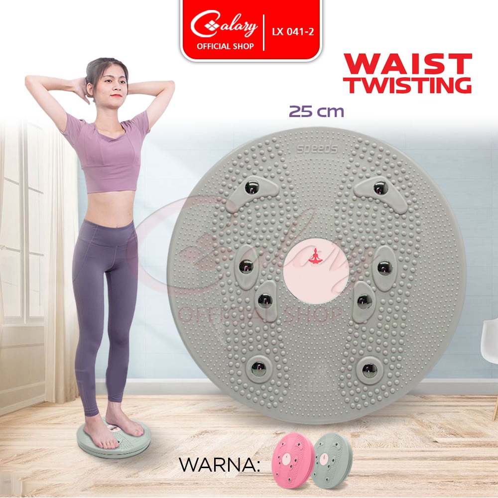 Jual SPEEDS Waist Twisting Magnetic Trimmer Jogging Body Plate Rotator ...