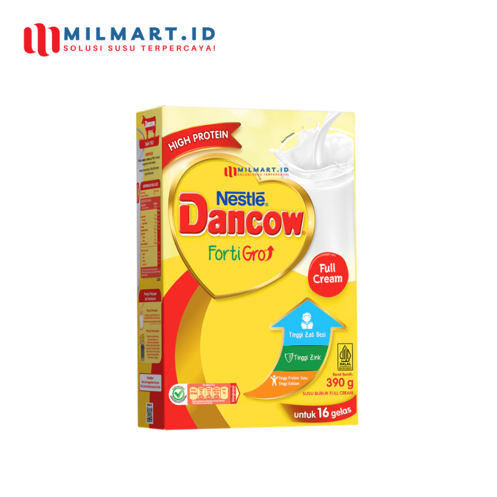 Jual NESTLE DANCOW FORTIGRO FULL CREAM 390 G SUSU BUBUK FULLCREAM 390G | Shopee Indonesia