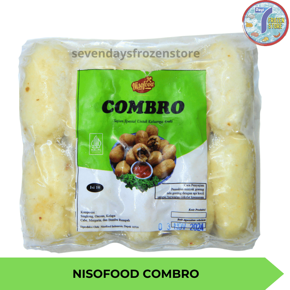 Jual Nisofood Combro Isi 10 Beku Frozen 300 Gr | Shopee Indonesia