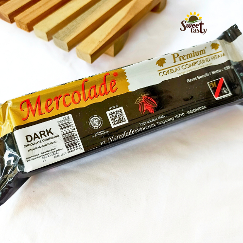 Jual Mercolade Dark Chocolate Compound / Coklat Batang 150 gram ...