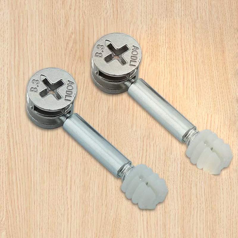 Jual 20sets Minifix Baut Knock Down 3.5cm KOMPLIT SET / Sambungan Kayu ...