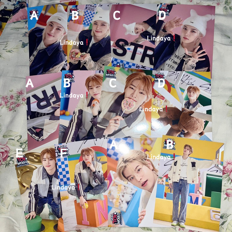 Jual MAKNAE LINE Trading Card Stray Kids Skz Toy World Fan Connecting ...