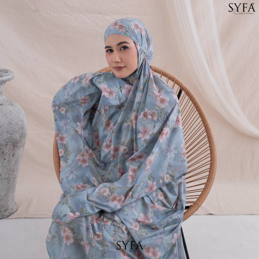 Jual Syfa Rahman - Mukena Mini Traveling Terusan Motif Parasut Korea ...