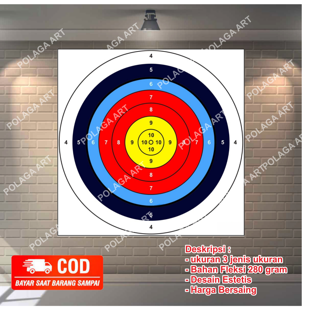 Jual Spanduk Target Panahan Murah - COD Kirim Cepat (Terlaris) | Shopee ...