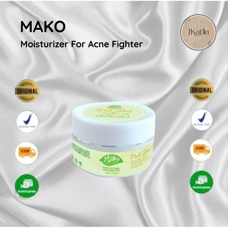 Jual Mako Fresh Glowy Skin Day & Night Cream 15gr | Shopee Indonesia